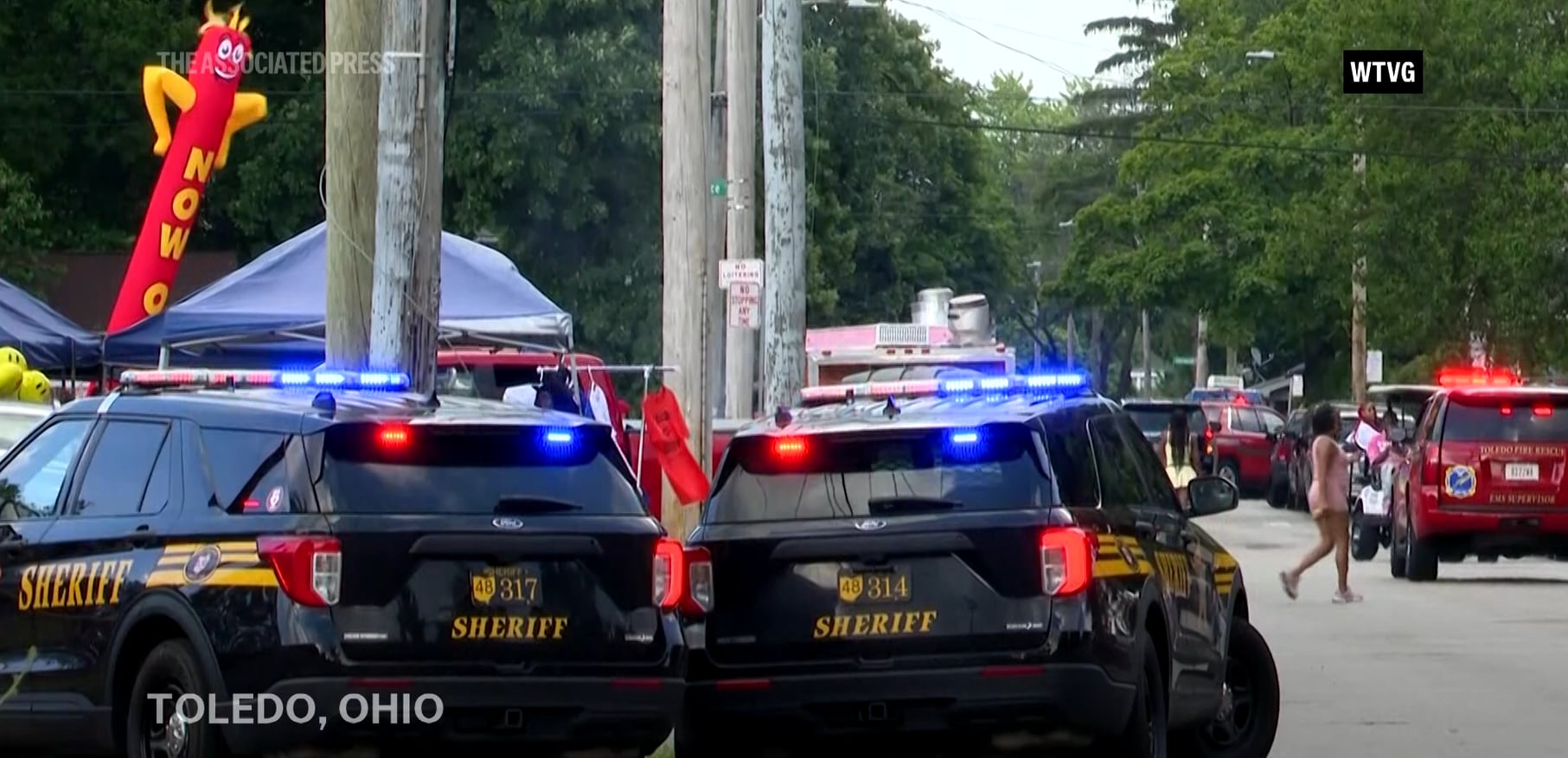 At least 12 people were wounded, 2 critically, in shooting near an Ohio ...