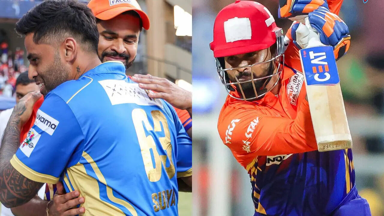 Hours after replacing Suryakumar Yadav as India T20I captain, Shreyas ...