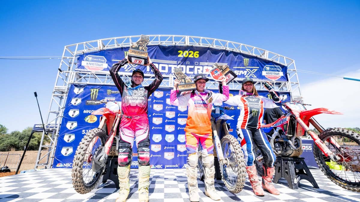 Hangtown WMX results: Lachlan Turner kicks off title defense with 1-1 day