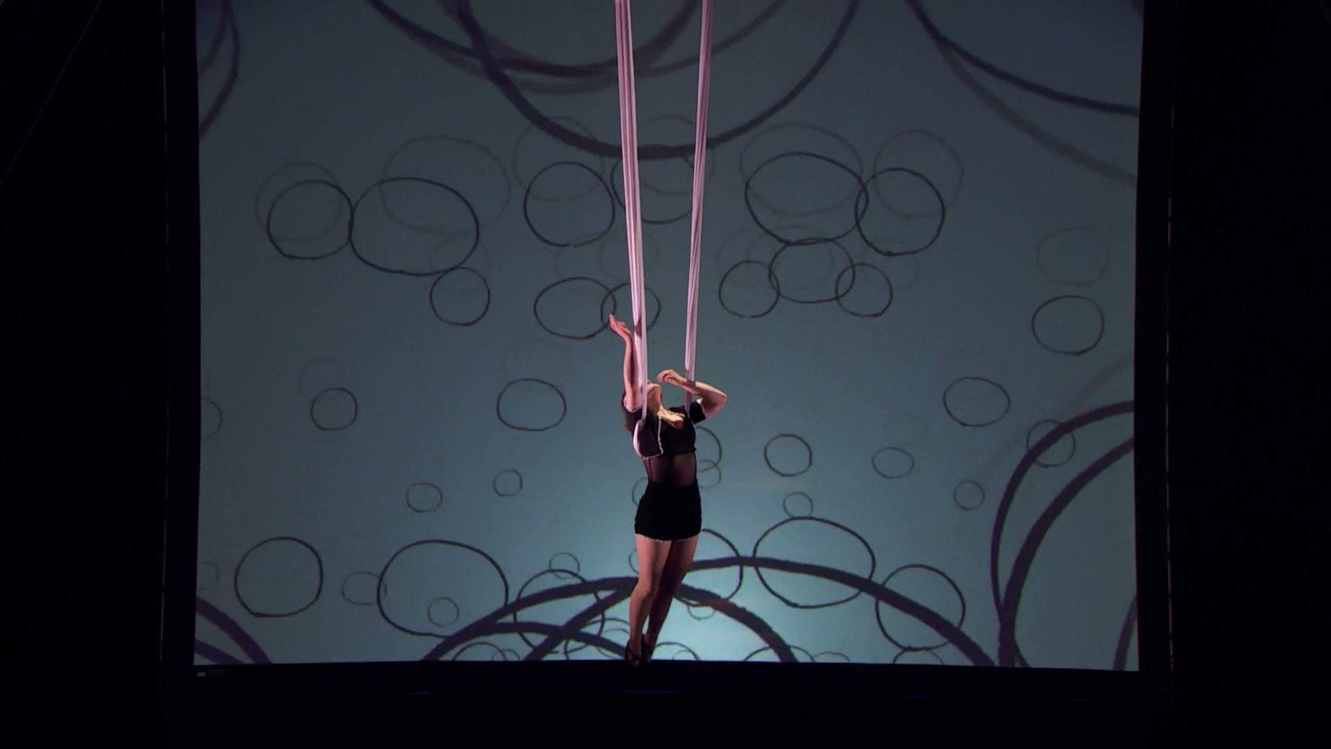 Aerial animation - aerialist