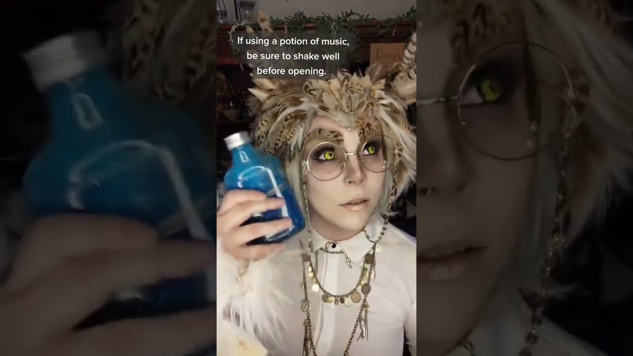 What a 'music potion' sounds like before it's opened