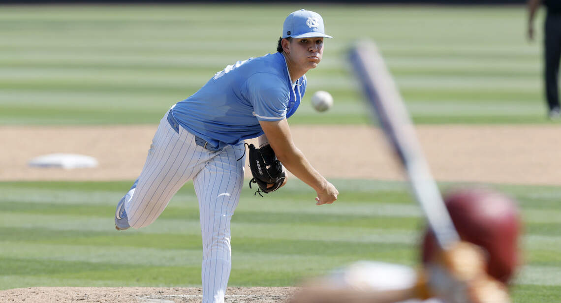 Jason DeCaro pitches complete game as UNC baseball takes Game 2 of ...