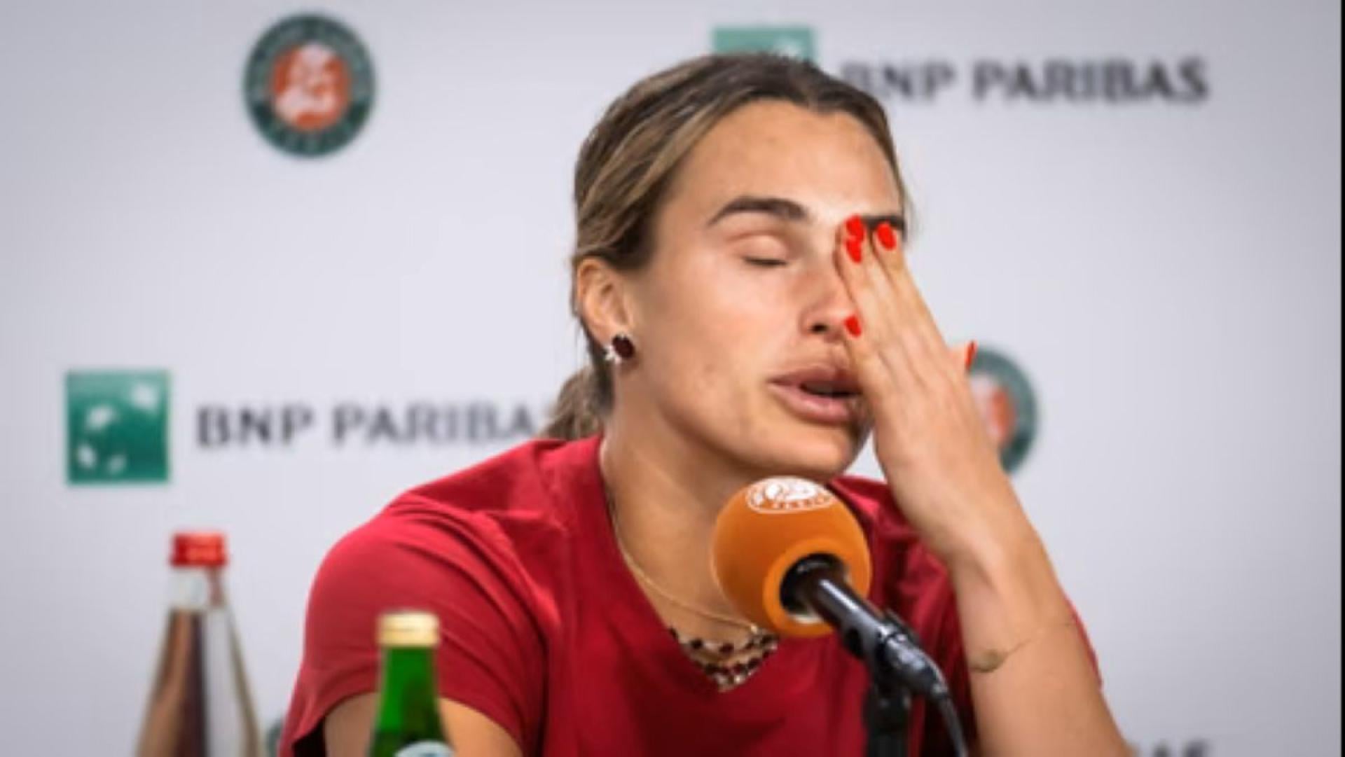 Marion Bartoli explains what Aryna Sabalenka's 'quit tennis' comments meant