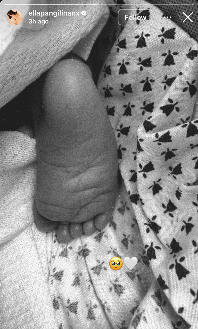 Ella Pangilinan, Enrique Miranda welcome baby boy Fernando Leon