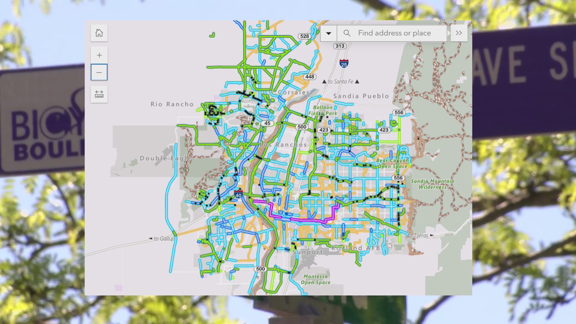 Albuquerque releases new bike map showing all bicycle routes across the ...