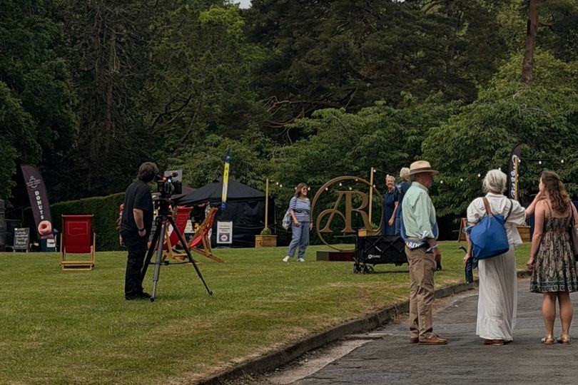 I saw Antiques Roadshow being filmed in Devon and here's what you don't see