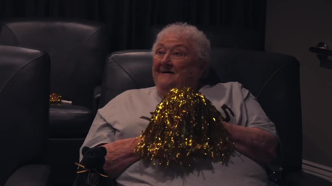 'Go Knights Go': Las Vegas seniors join in to cheer on the guys in gold