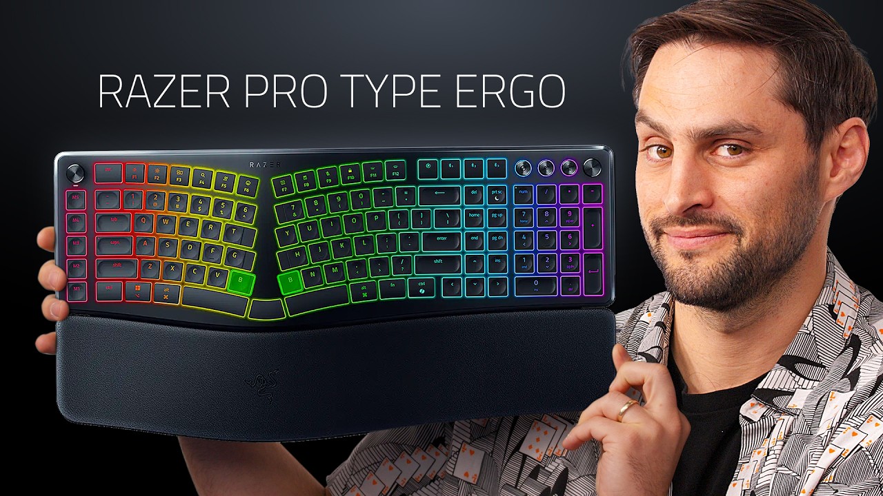 Razer made the least Razer keyboard ever - Pro Type Ergo