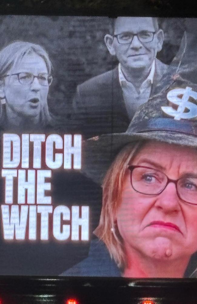 Premier disgusted over three word slogan