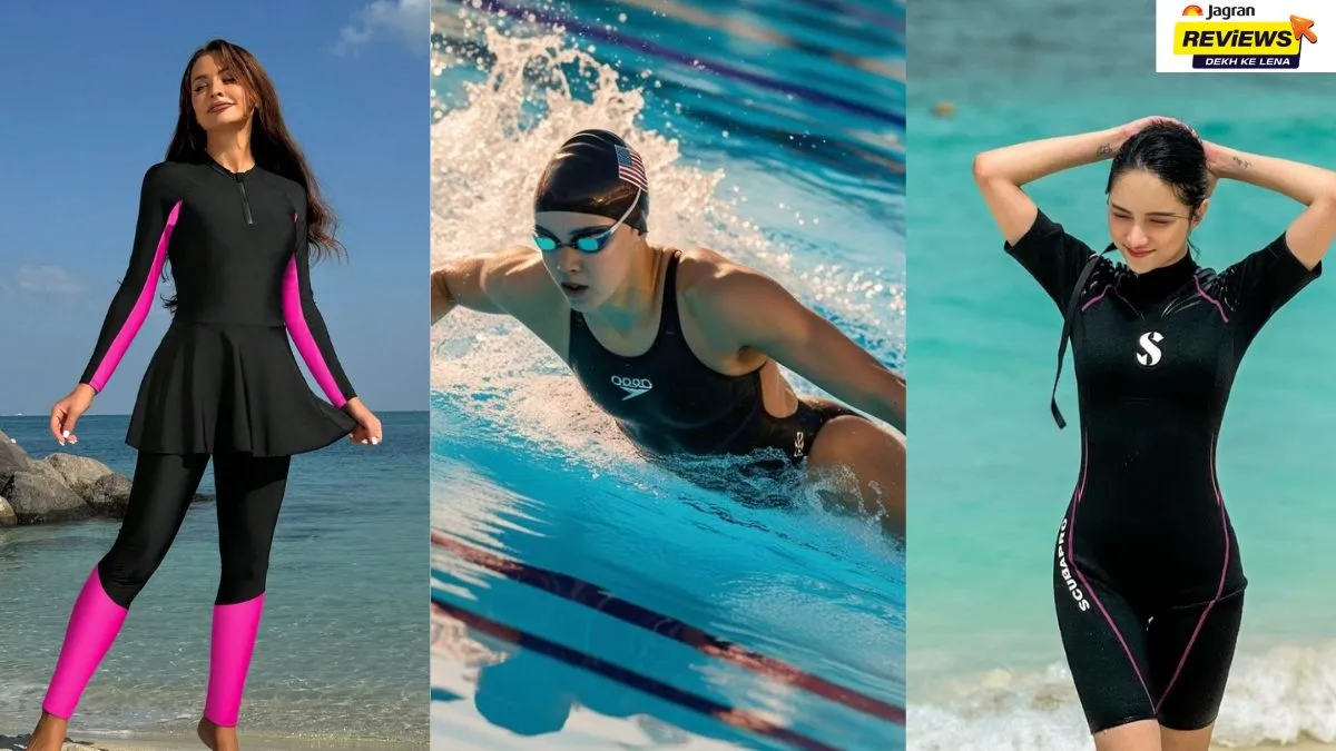 For summer & active beach days, these are the stylish women's swimsuits