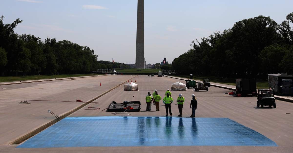 DC residents slam Trump's $14M Lincoln Reflecting Pool makeover as 'an ...