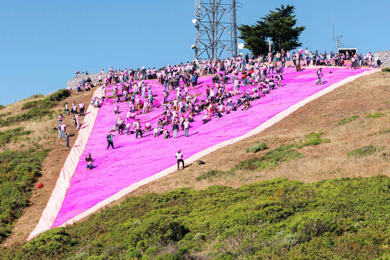 'We will not be silent': Pink Triangle shines over SF as a symbol of ...