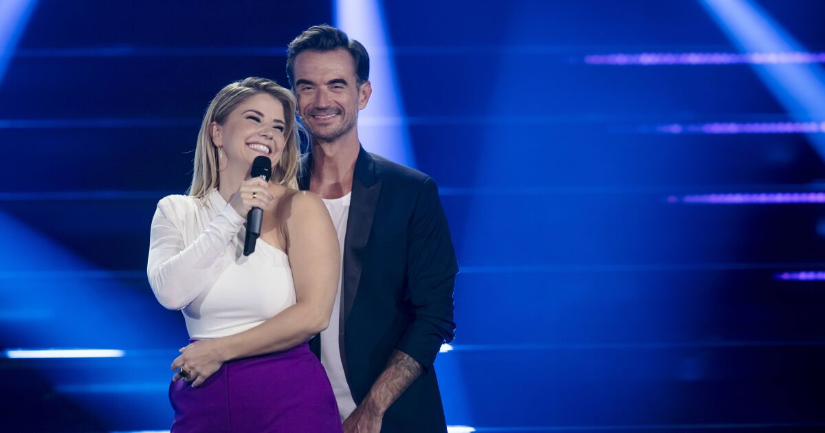 Beatrice Egli und Florian Silbereisen kommen sich beim "Schlagerbooom ...
