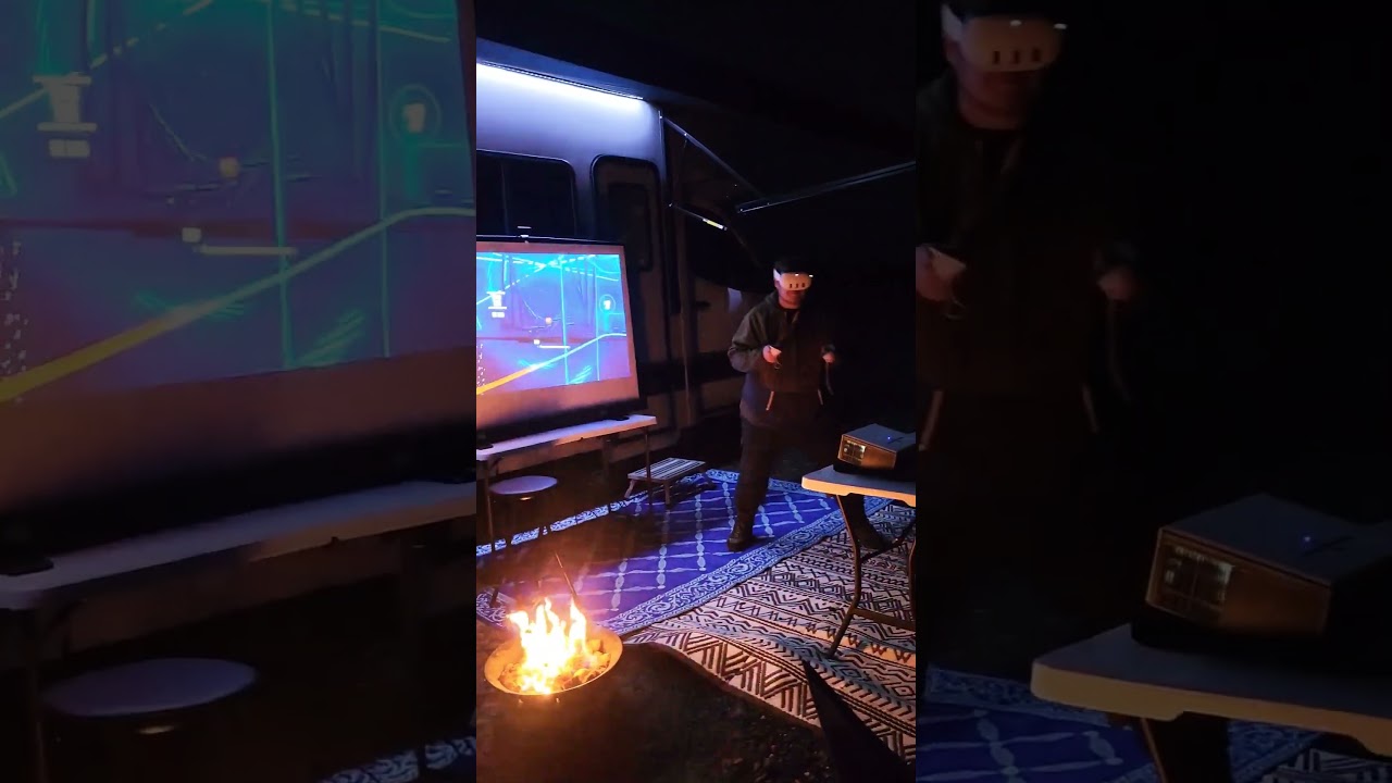 VR boondocking in the desert | Hobo Camp 2024 #quartzsite #VR #metaquest3