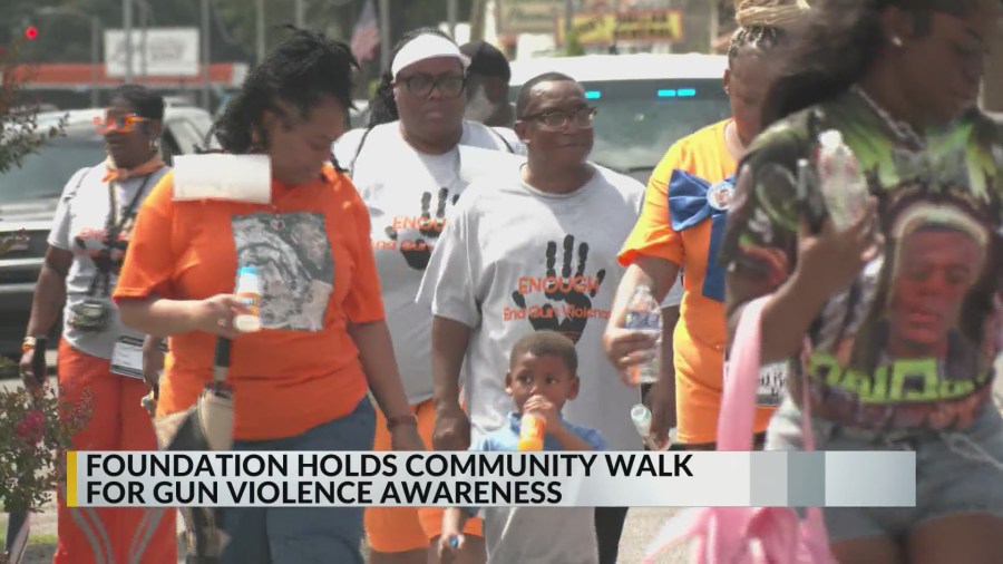 Jeanerette unites for gun violence awareness weekend