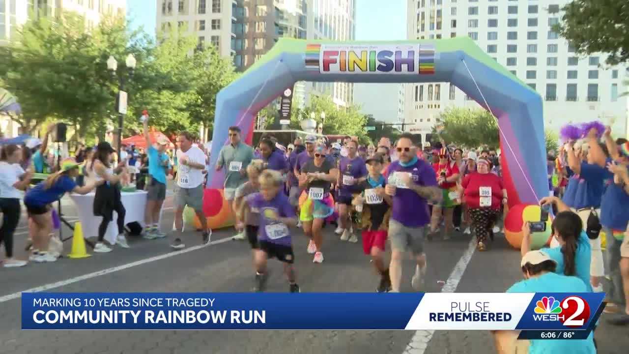 Community Rainbow Run honors Pulse victims, raises funds for permanent ...