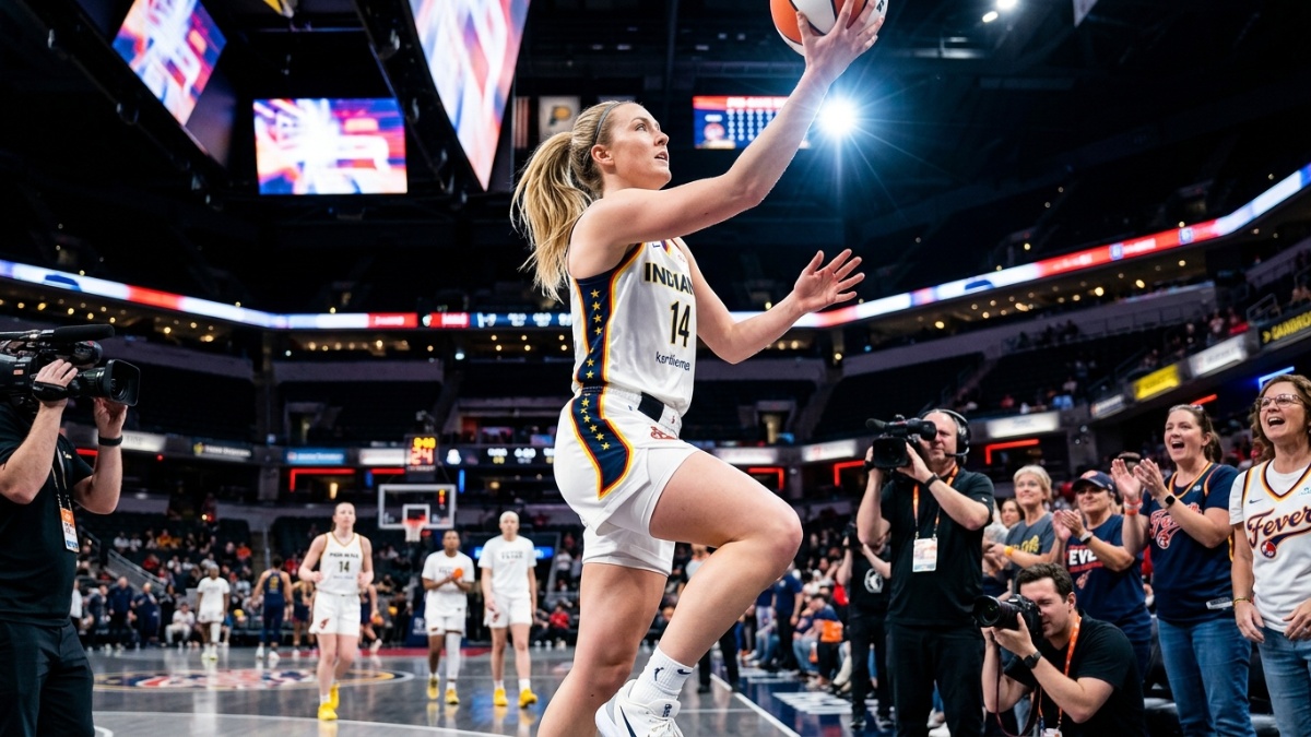 Sophie Cunningham goes viral again as Indiana Fever star draws ...