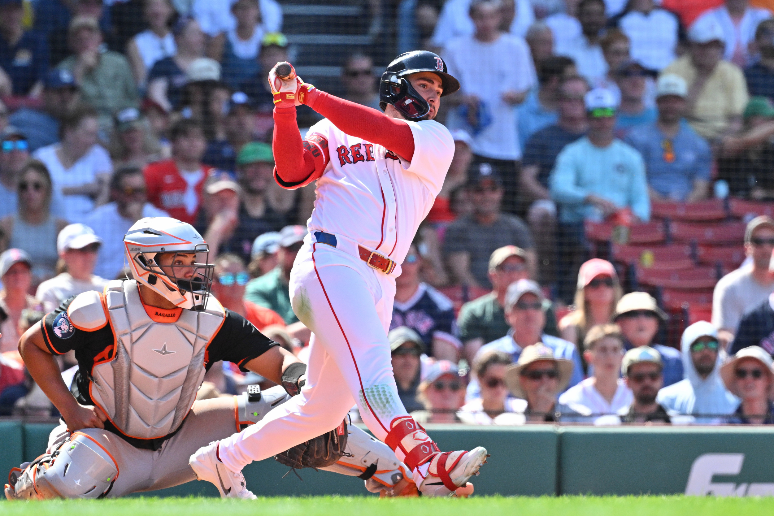 Red Sox's Wilyer Abreu is making his mark against lefties this season