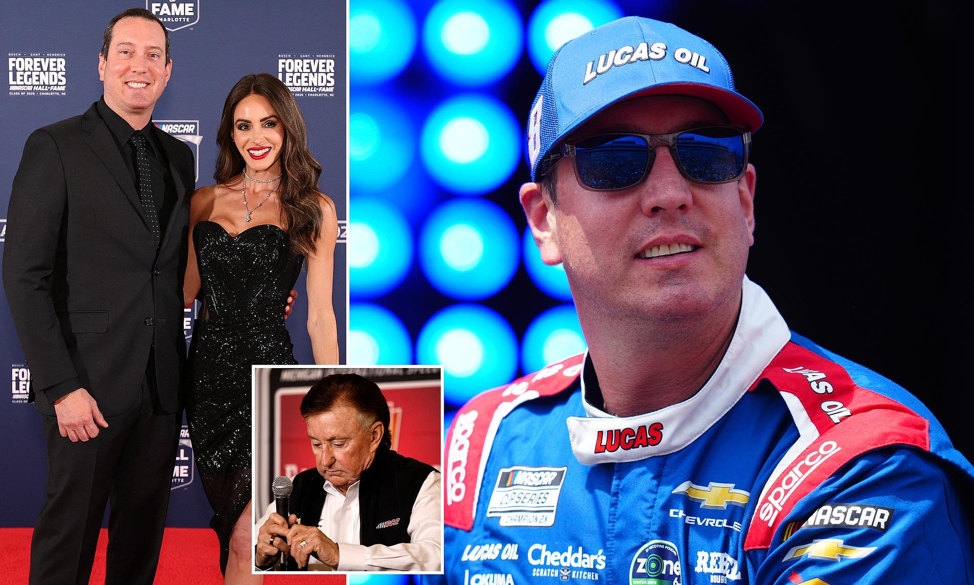 Kyle Busch's NASCAR boss makes first public appearance since his shock ...