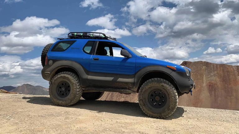 Yes, you need this Lexus V8-swapped Isuzu Vehicross with a five-speed