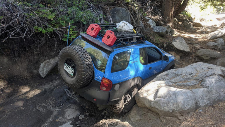 Yes, you need this Lexus V8-swapped Isuzu Vehicross with a five-speed