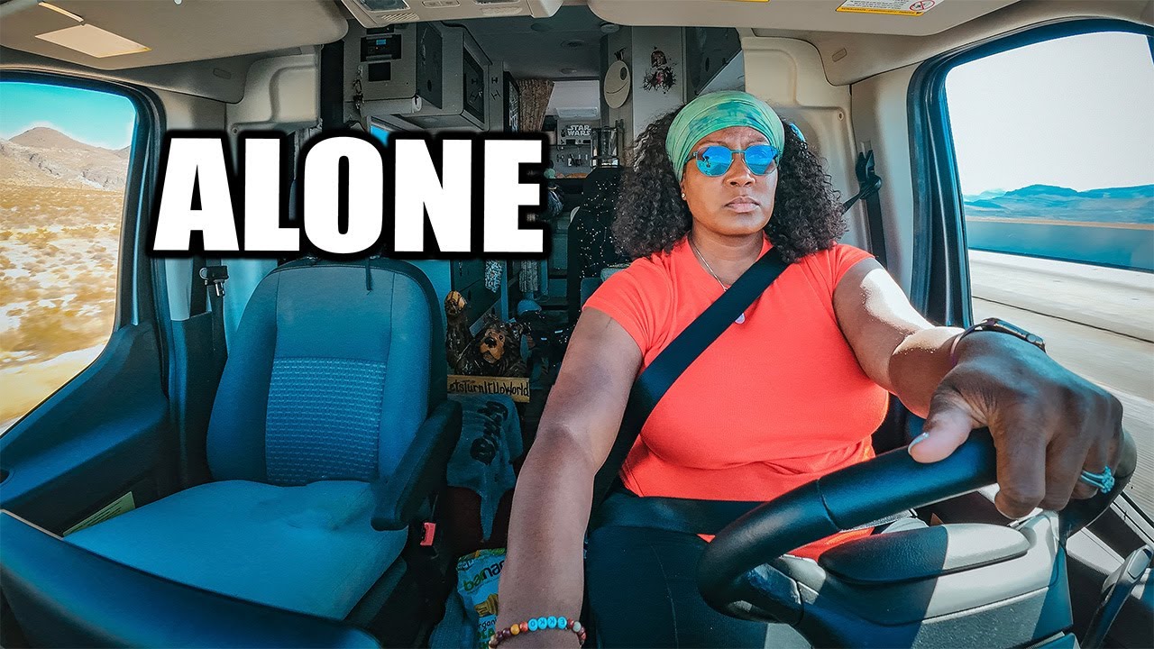 817 miles alone! My first solo road trip (living in my camper van) - RV ...