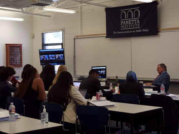 Panetta students study leadership on the ground