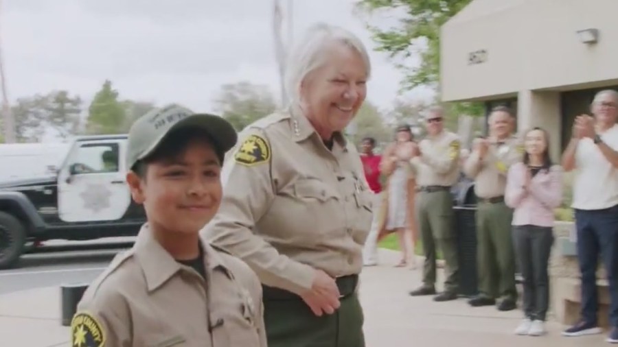 'Sheriff for the day' contest winner talks about the experience