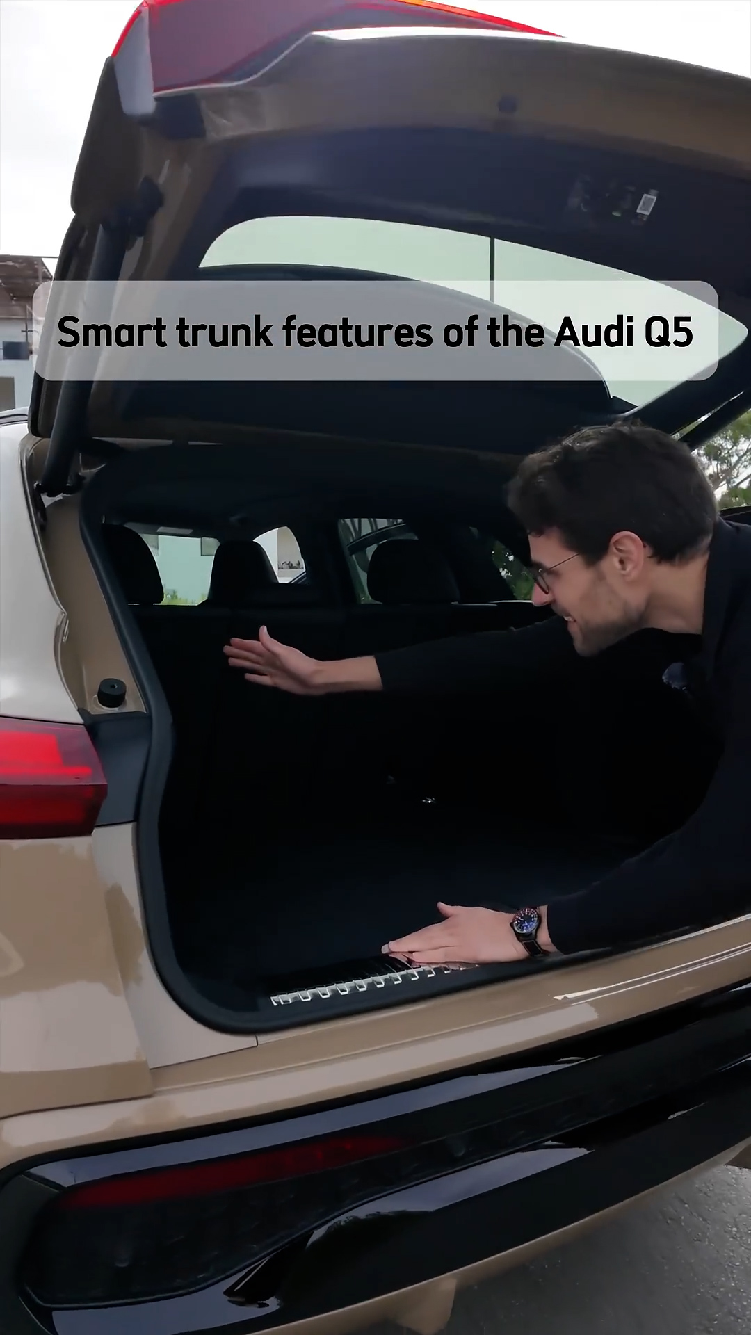 The often overlooked trunk details of the Audi Q5