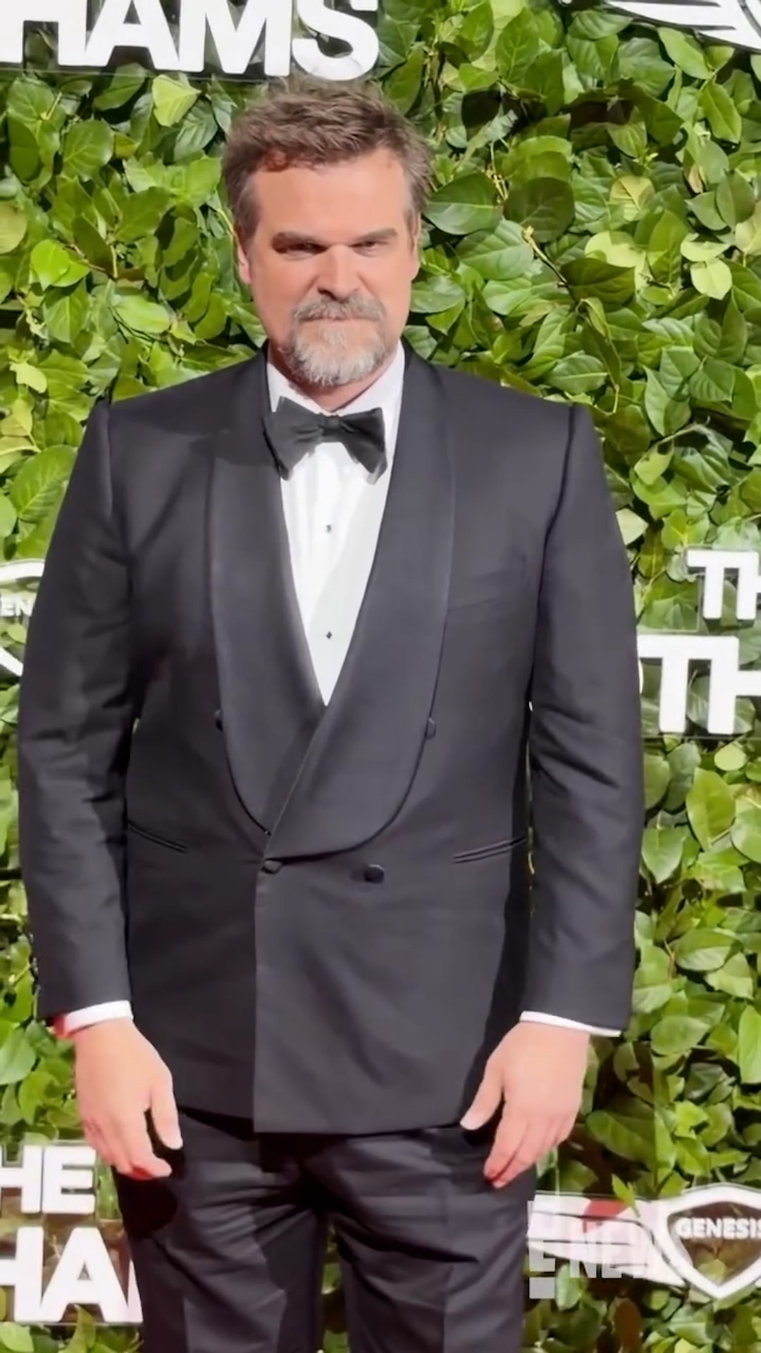 David Harbour arrives at the Gotham Television Awards