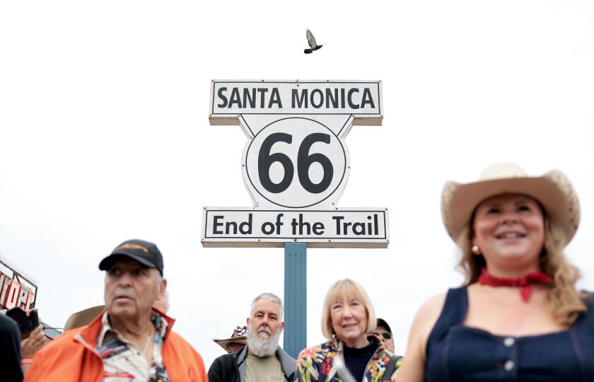 At 100, Route 66 still beckons as a cross-country caravan takes off ...