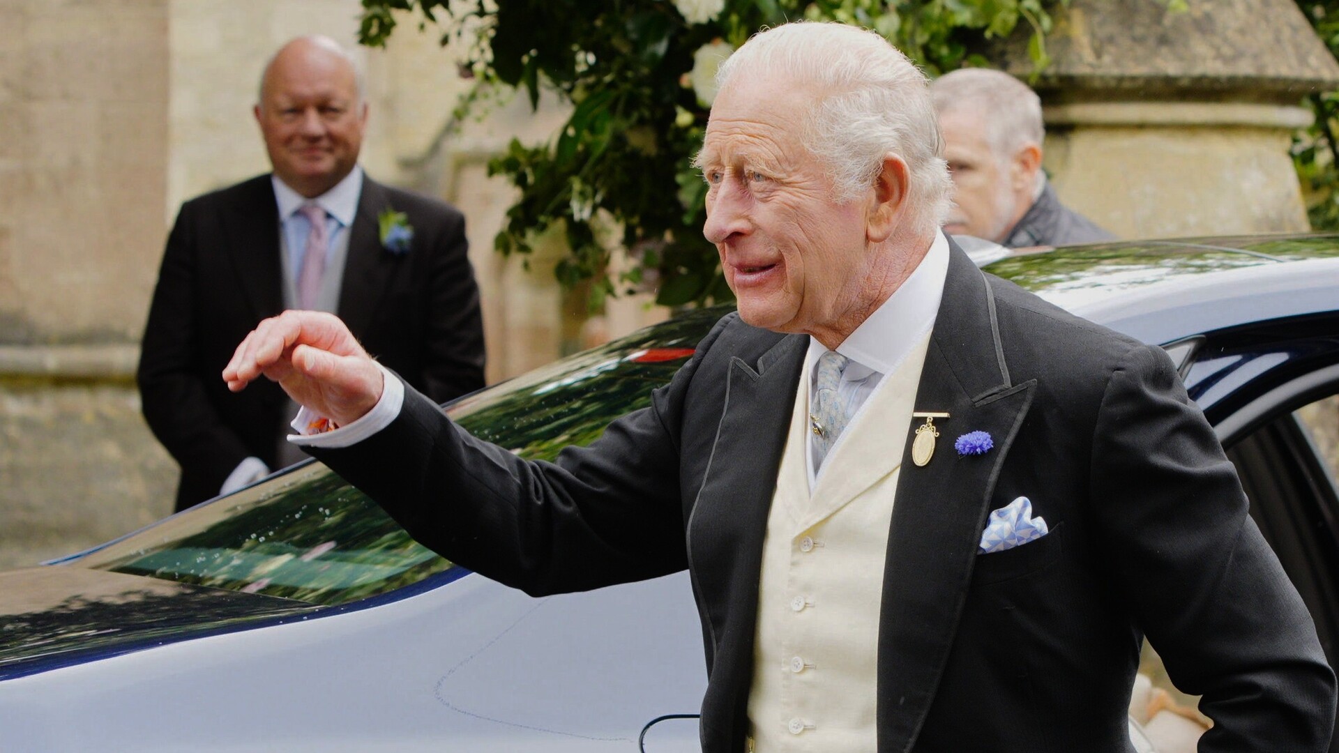 Royal family attends wedding of Peter Phillips and Harriet Sperling