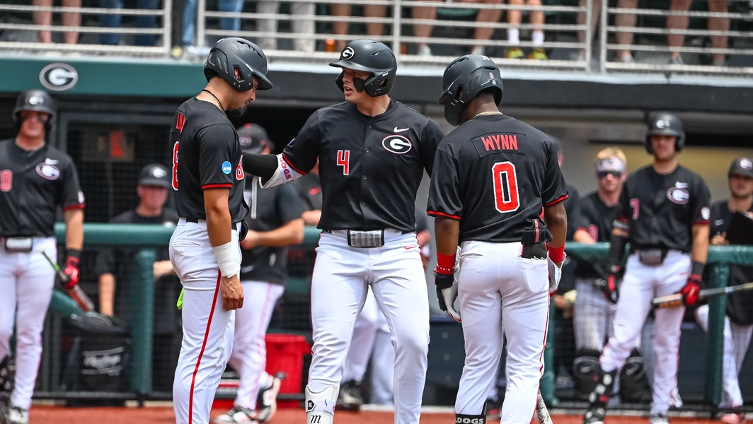 Georgia rallies from 7-run hole to near CWS berth