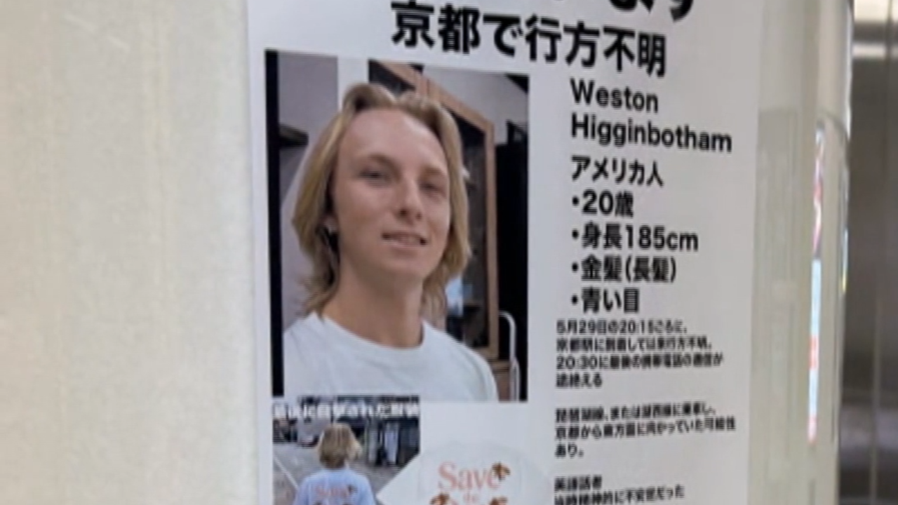 Body of missing Alabama student found in Japan, his mother says