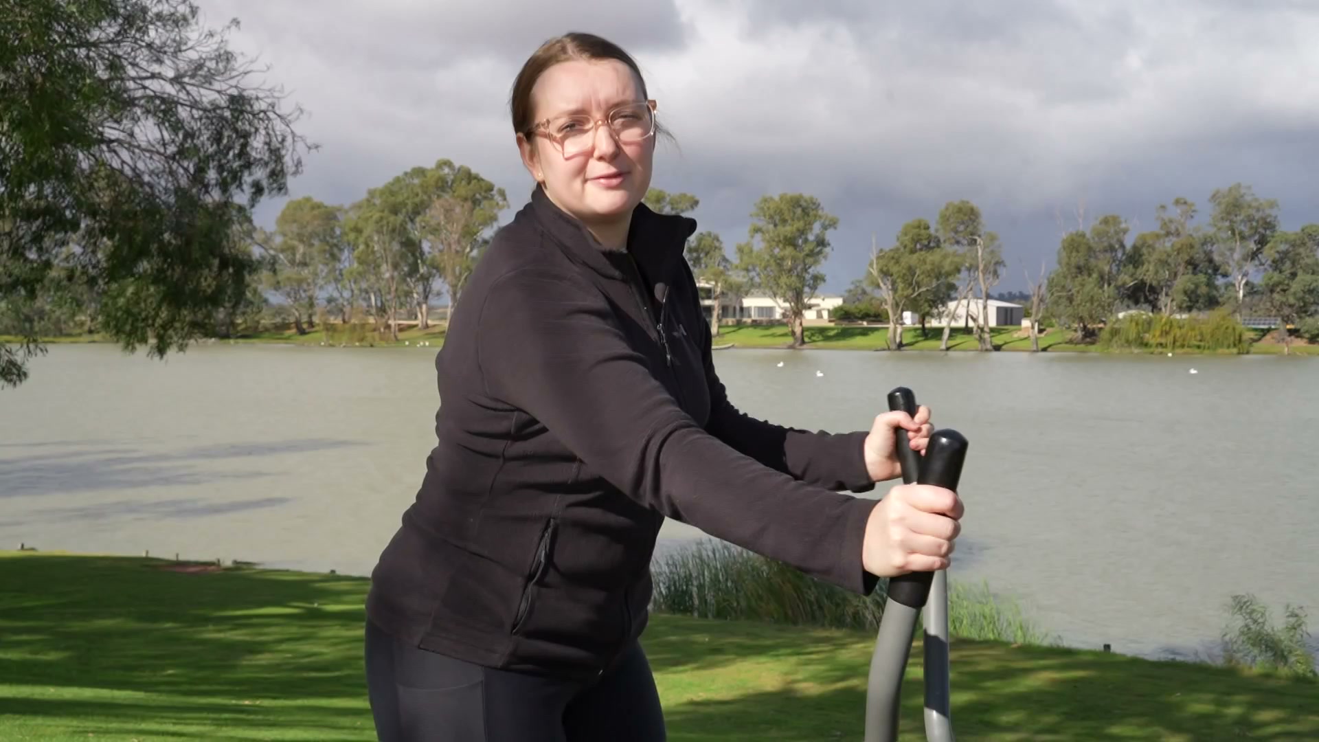 Woman creates modest and fashionable activewear