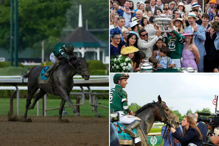 Golden Tempo wins 2026 Belmont Stakes with another late comeback