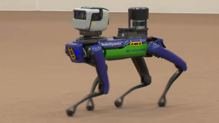 Hyundai’s robot dogs will patrol World Cup venues for security