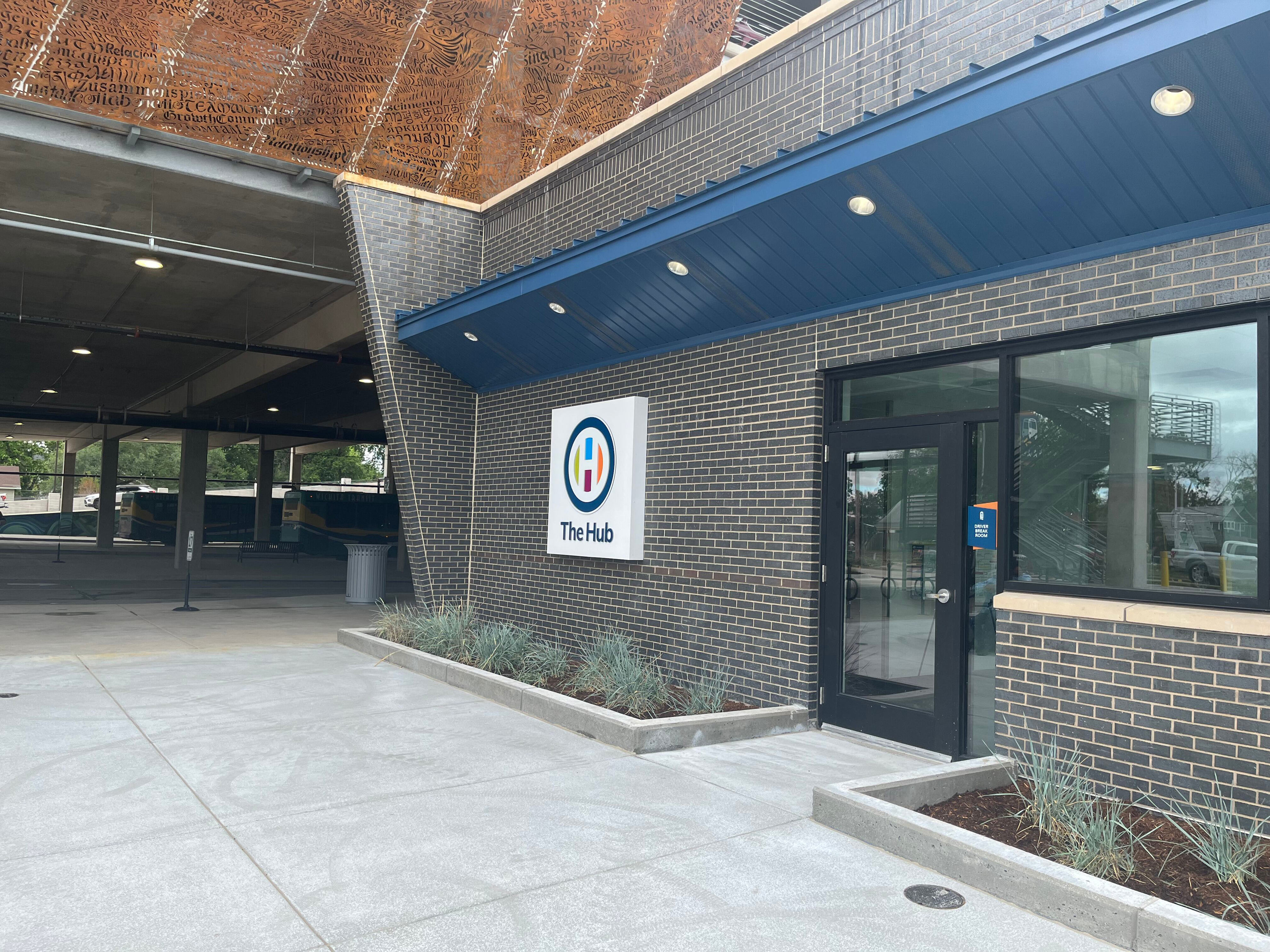 Wichita’s new transit center, The Hub, opens in Delano