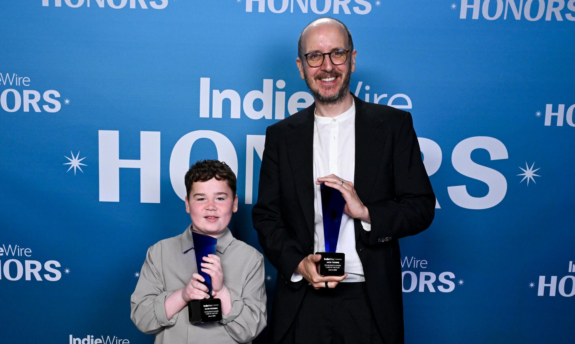'Lord of the Flies' Jack Thorne and David McKenna award speech - watch