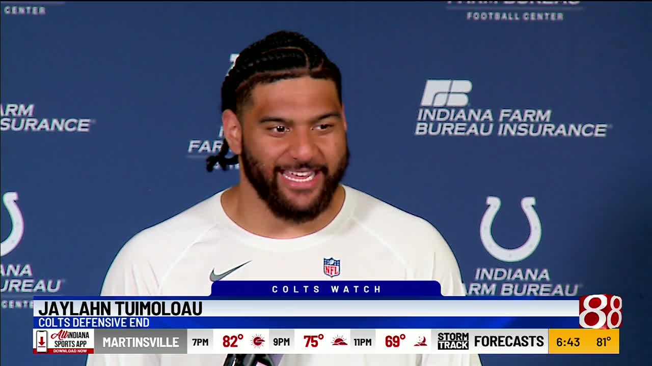 Ohio State teammates reunite with the Colts
