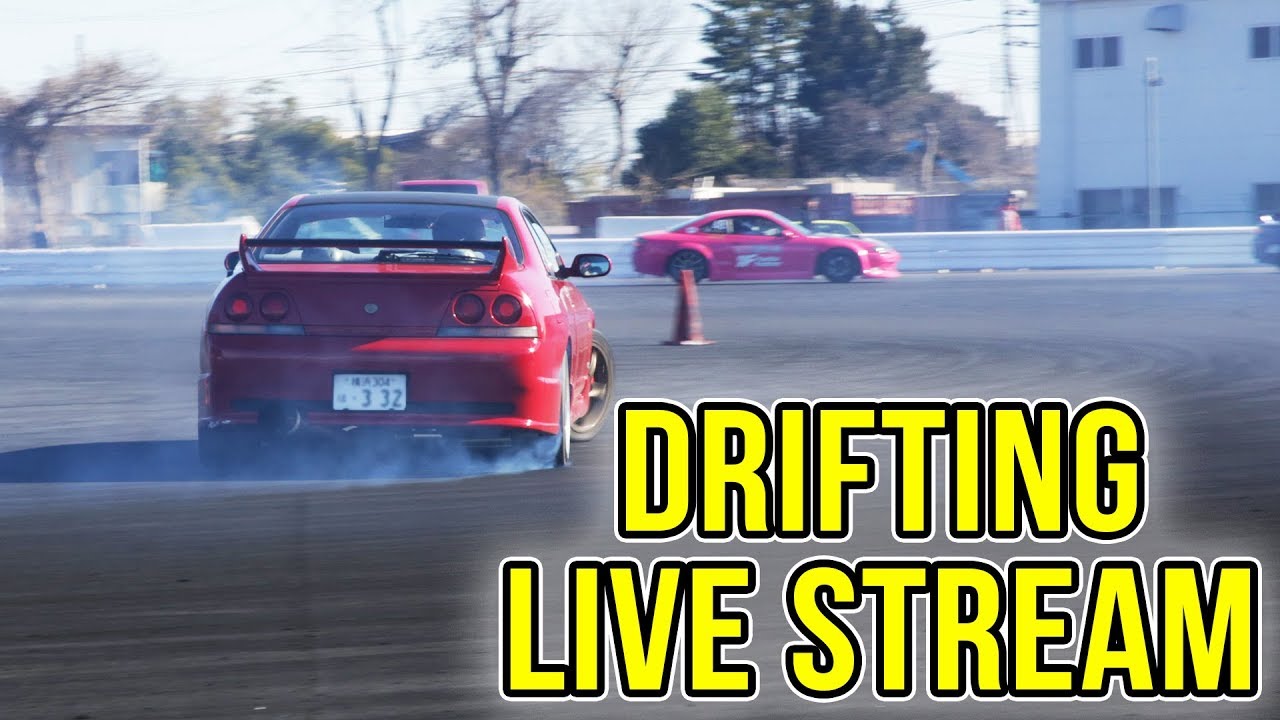Drifting live stream! - Gymkhana, Tsukuba Circuit