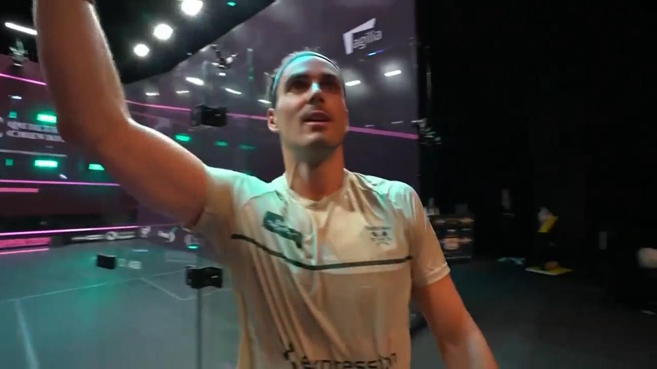 Paul Coll denies Egypt all four finalists at the British Open
