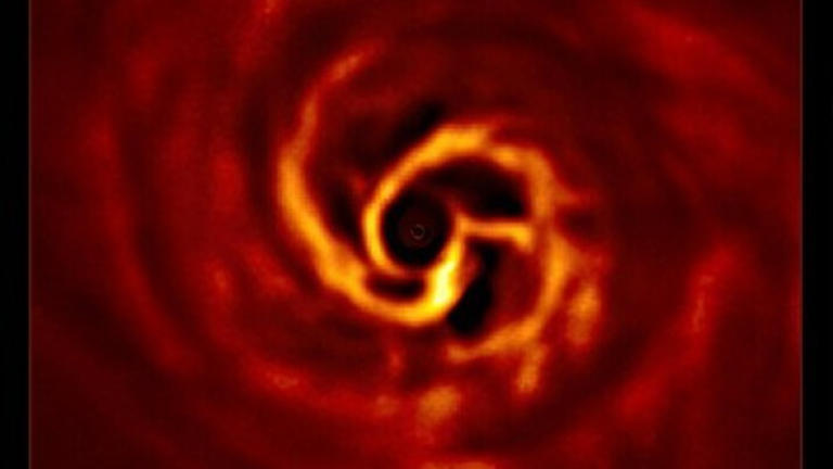 Near AB Aurigae, the disk’s inner edge breaks orbital rules, a sign of ...