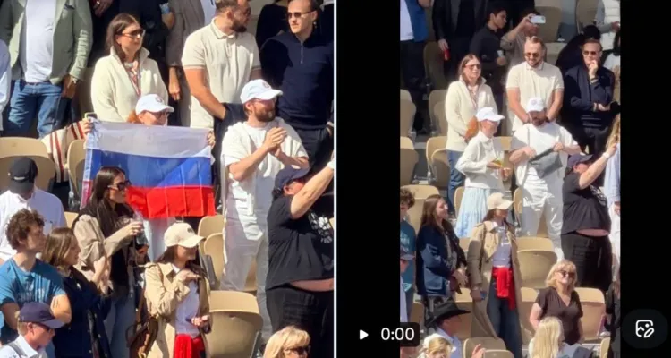 Mecz Chwalińska-Andriejewa. Rosyjska flaga na trybunach i błyskawiczna ...