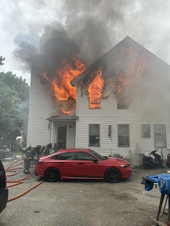 Minor injury following house fire in Torrington