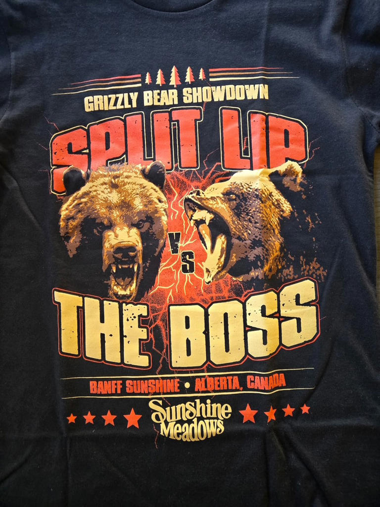 Legendary grizzly bear 'The Boss' removes tracking collar at Banff ...