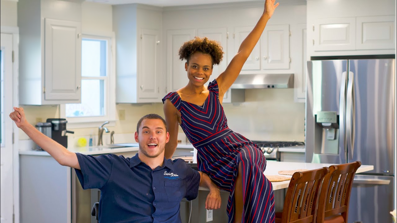 Kitchen and living room remodel on a budget