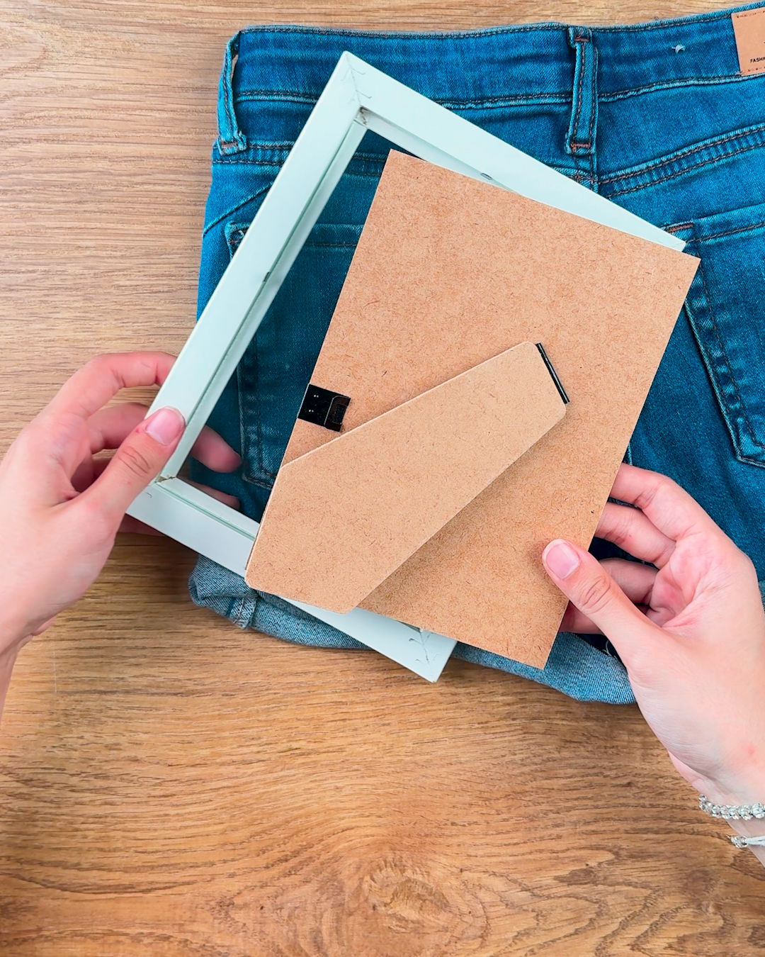 De jeans a organizador genio👖🔑