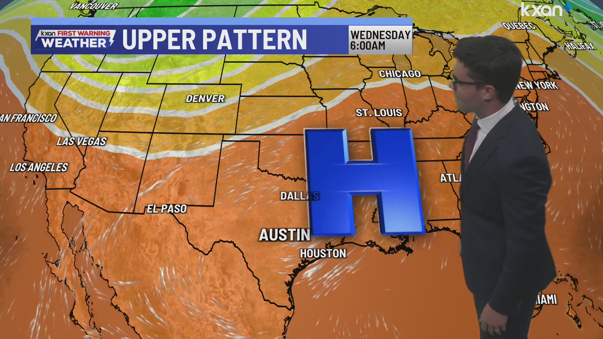 Isolated rain chances, warming up next week | KXAN weather forecast ...