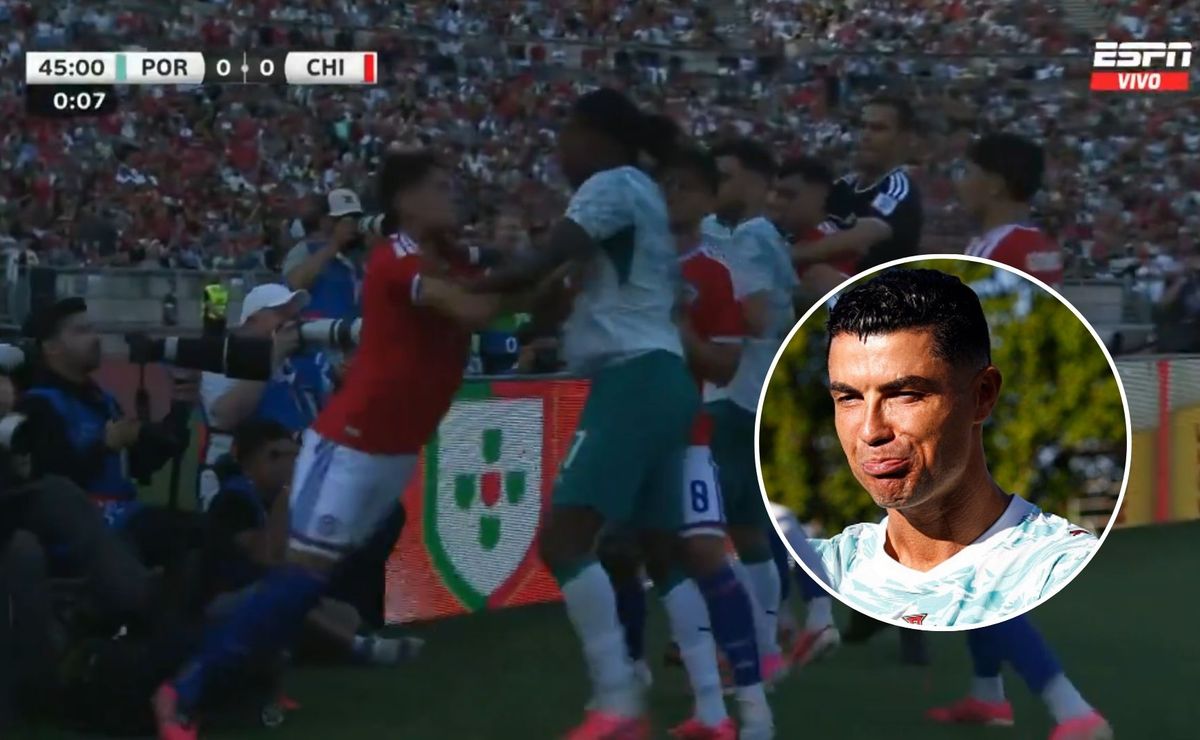 Con Cristiano Ronaldo de espectador: así fue la bronca que se armó en ...